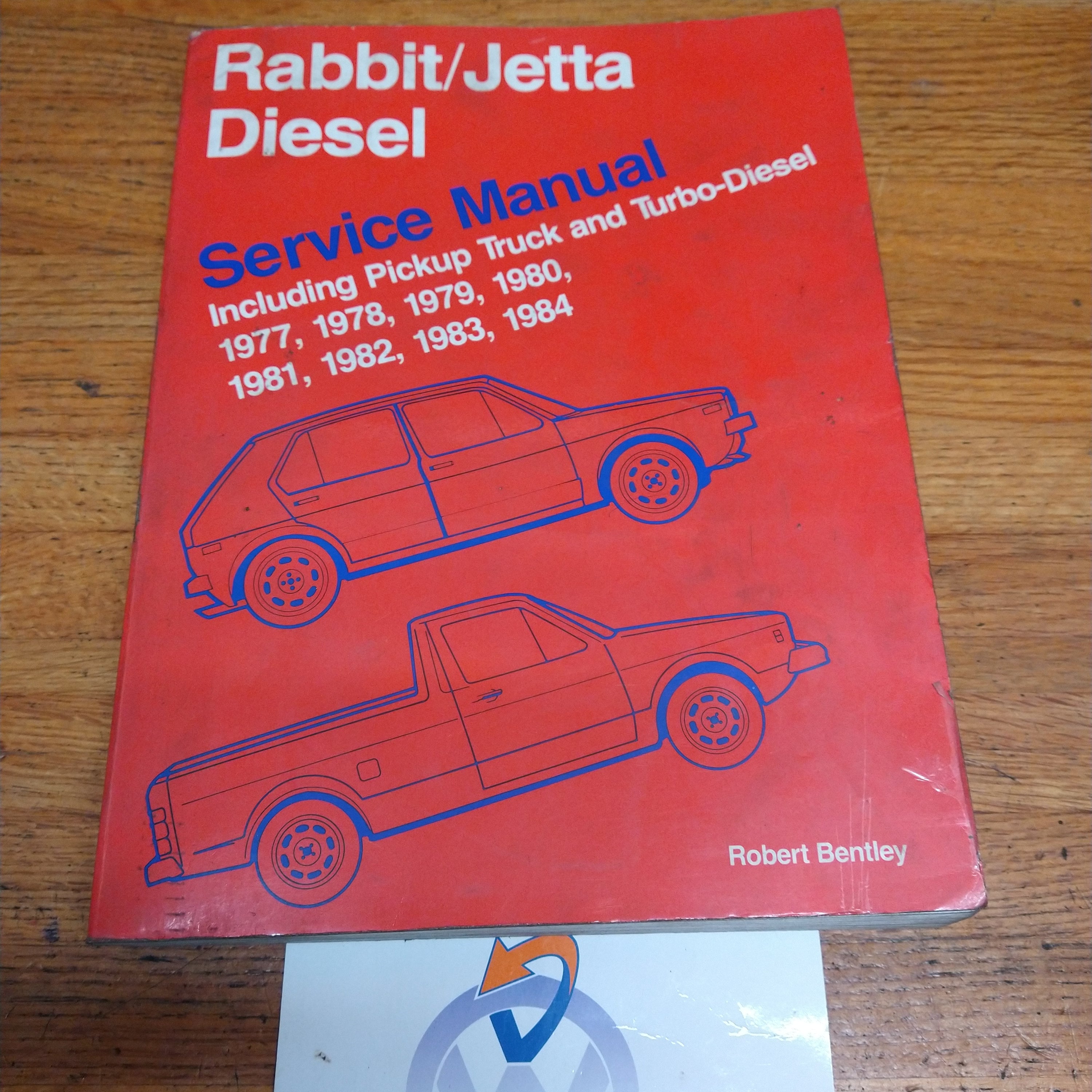 Volkswagen Rabbit, Jetta (A1 Diesel Service Manual 1977, 1978, 1979, 1 ...