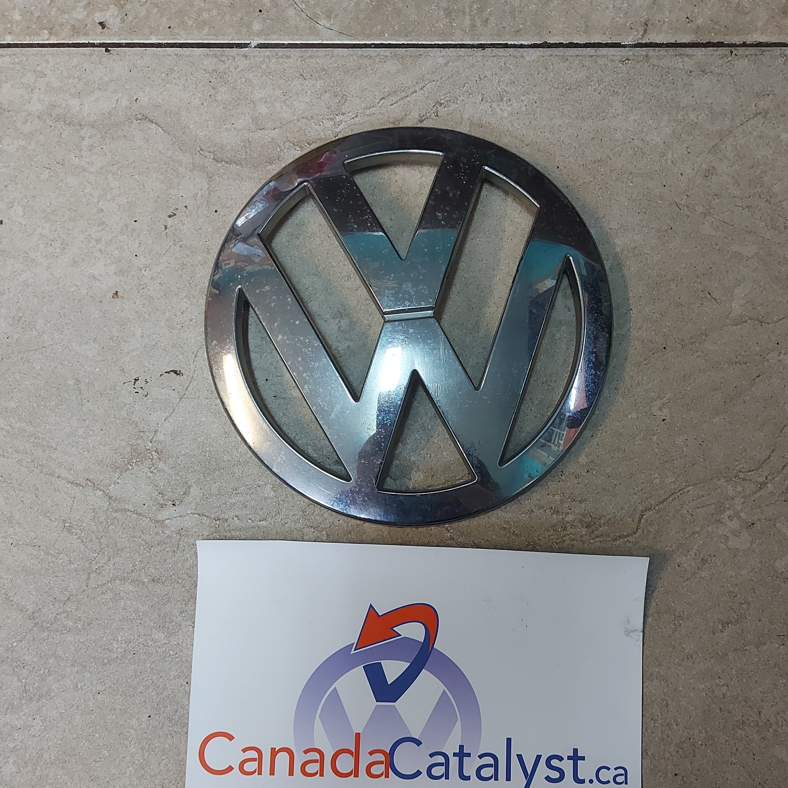 Touareg V6 Rear Hatch Emblem – V DUB HUB