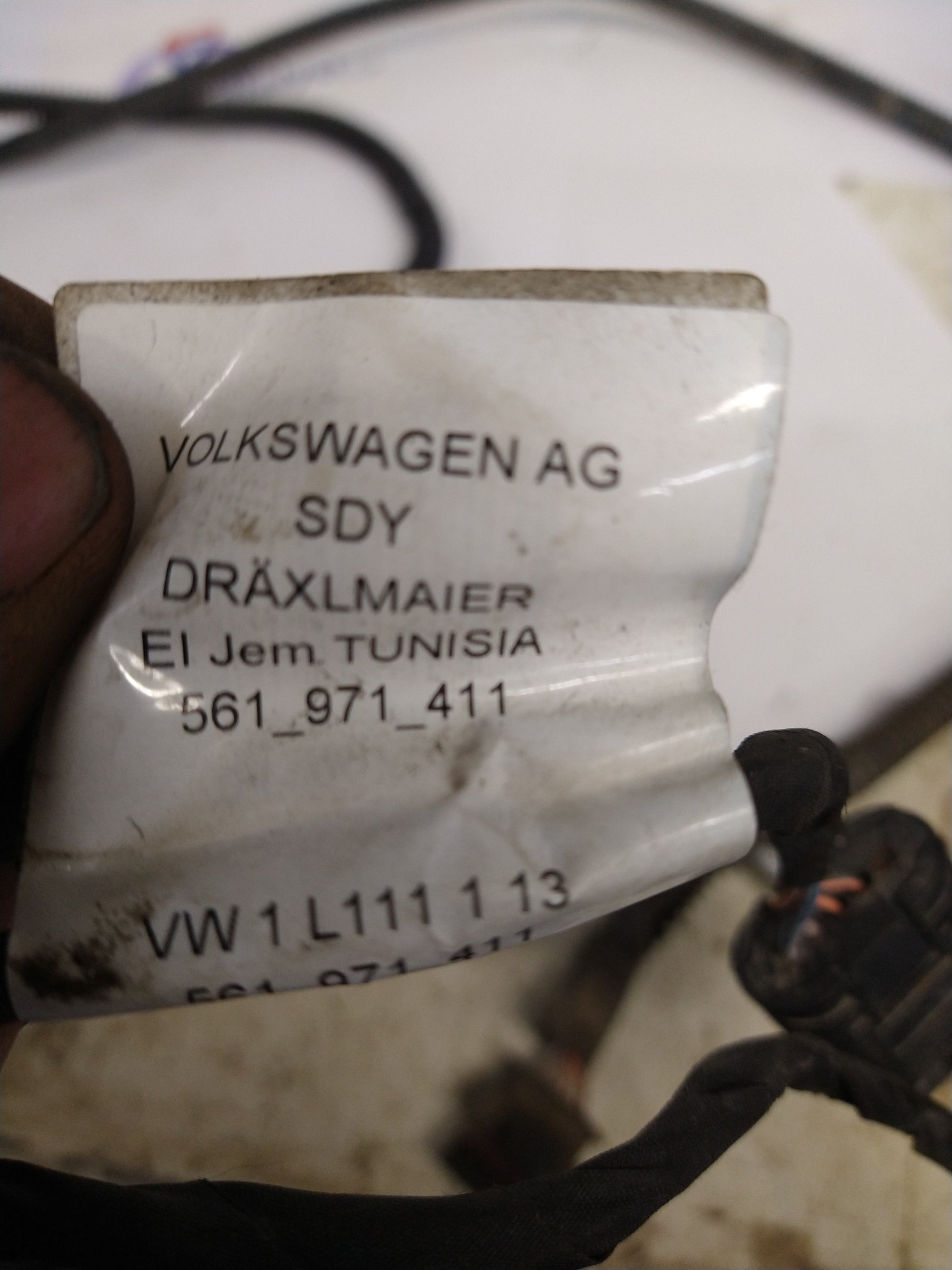 2.0L TDI Emissions Harness 561971411 – V DUB HUB