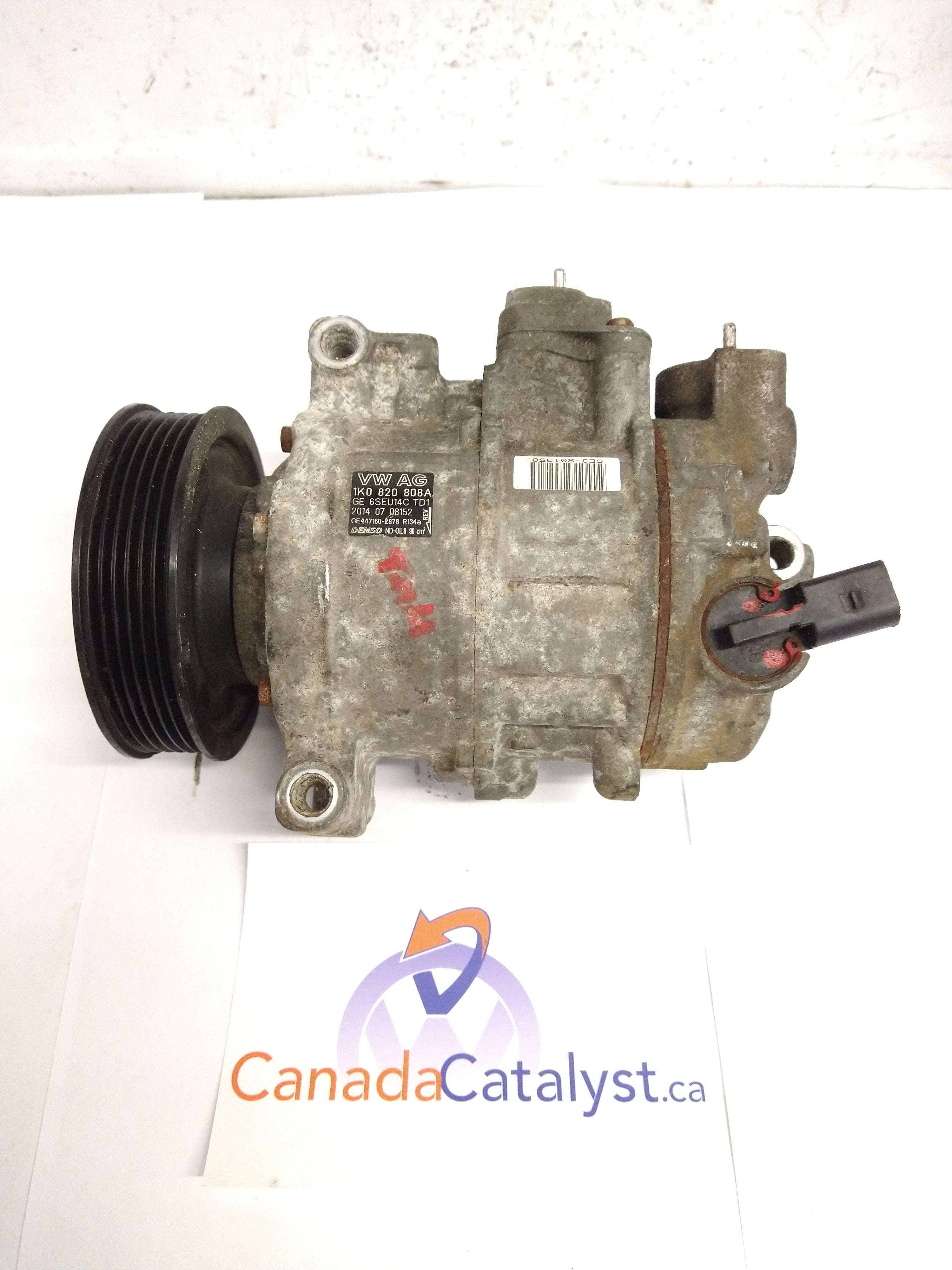 MK5-MK6 2.0L Gas AC Compressor 1K0820808A – V DUB HUB