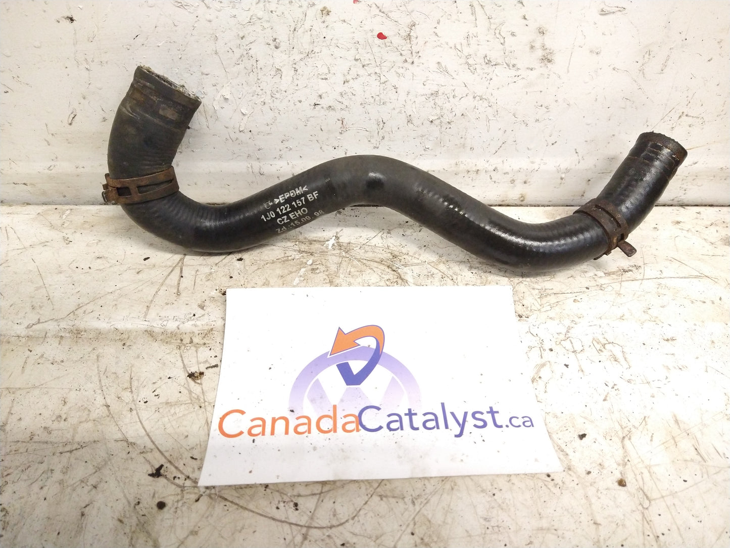 MK4 ALH Engine Coolant Hose 1J0122157BF – V DUB HUB