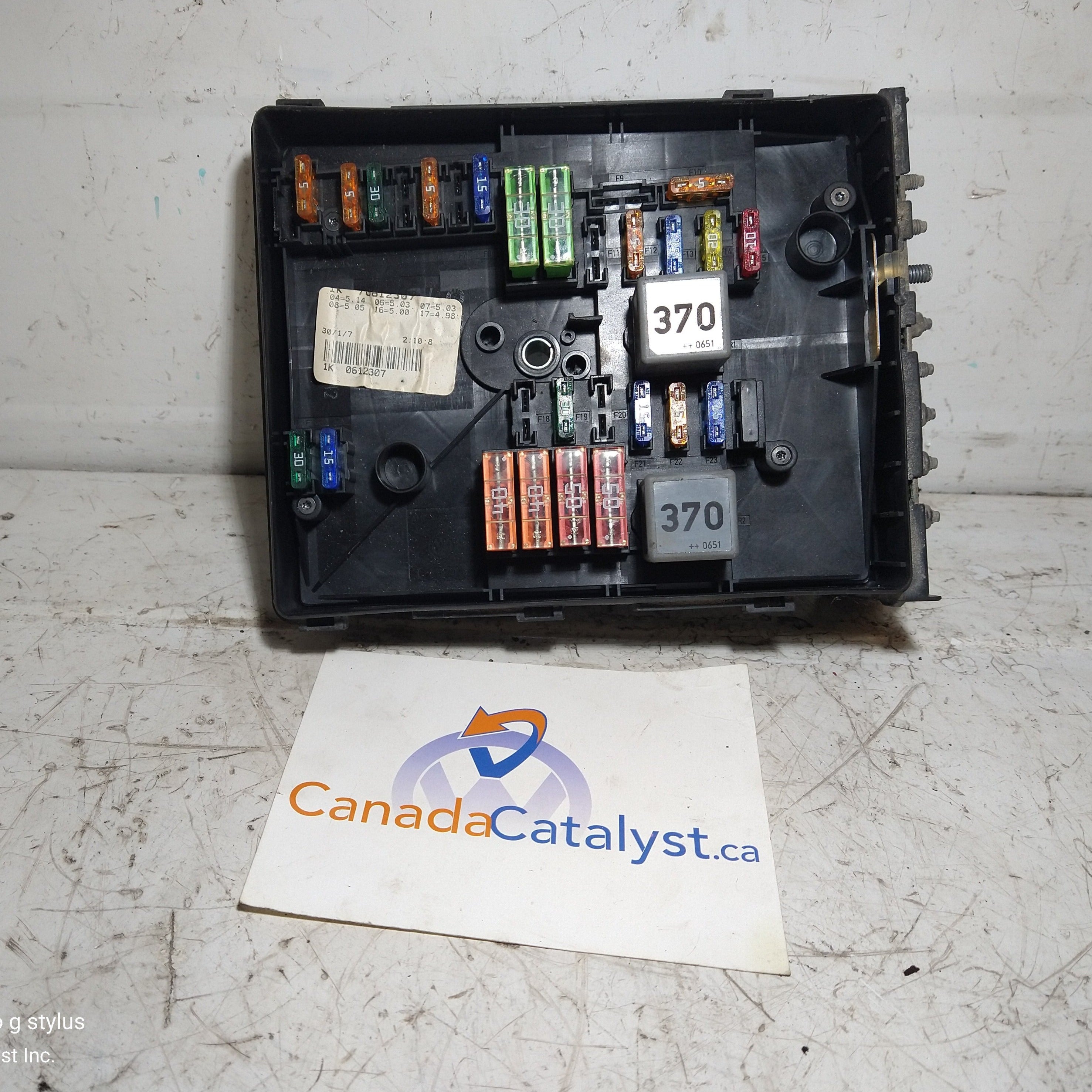 MK5 Engine Fuse Box 1k0937125a – V DUB HUB
