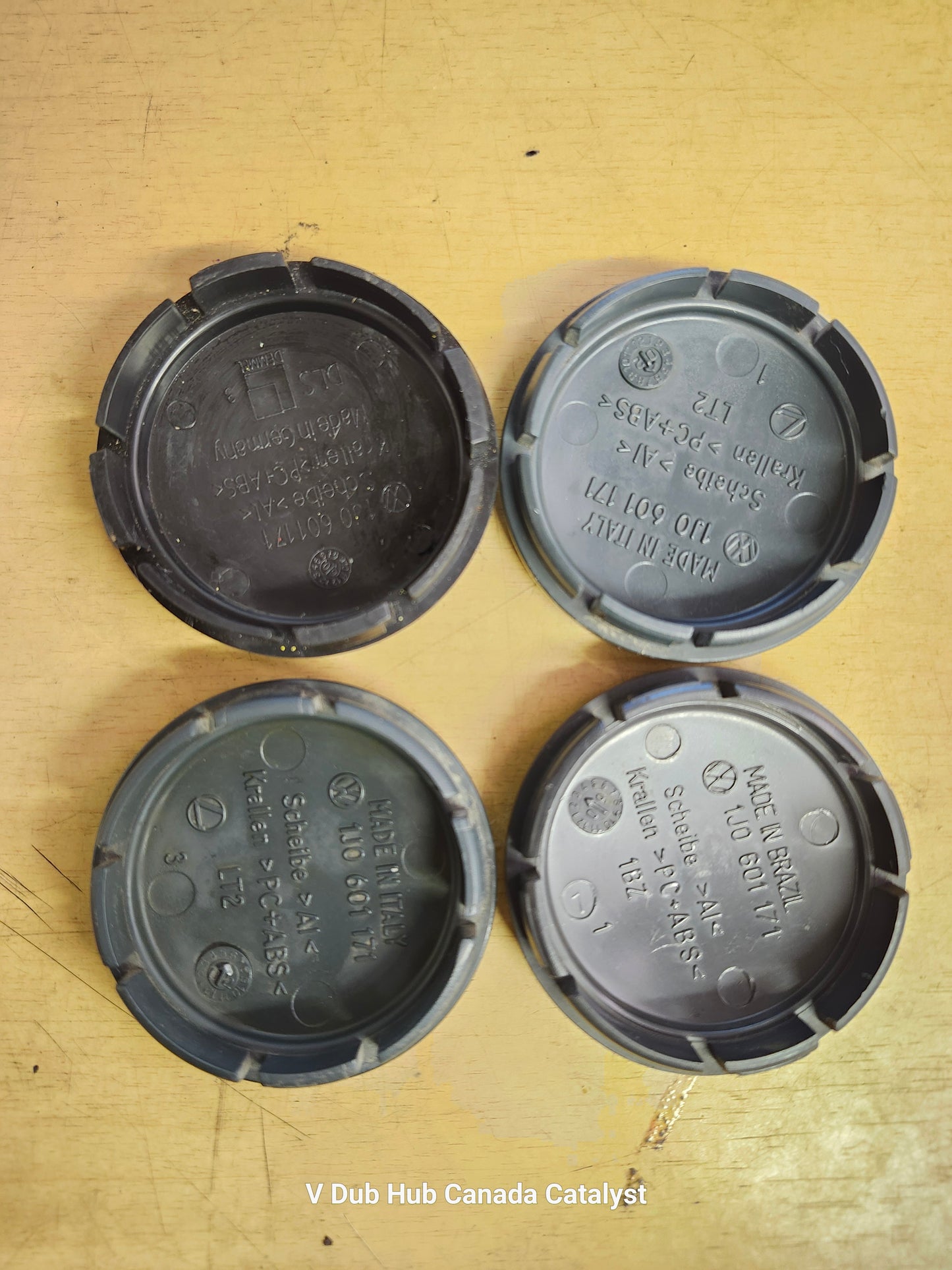 Wheel Center Cap Set 1J0601171 - patina (green) – V DUB HUB