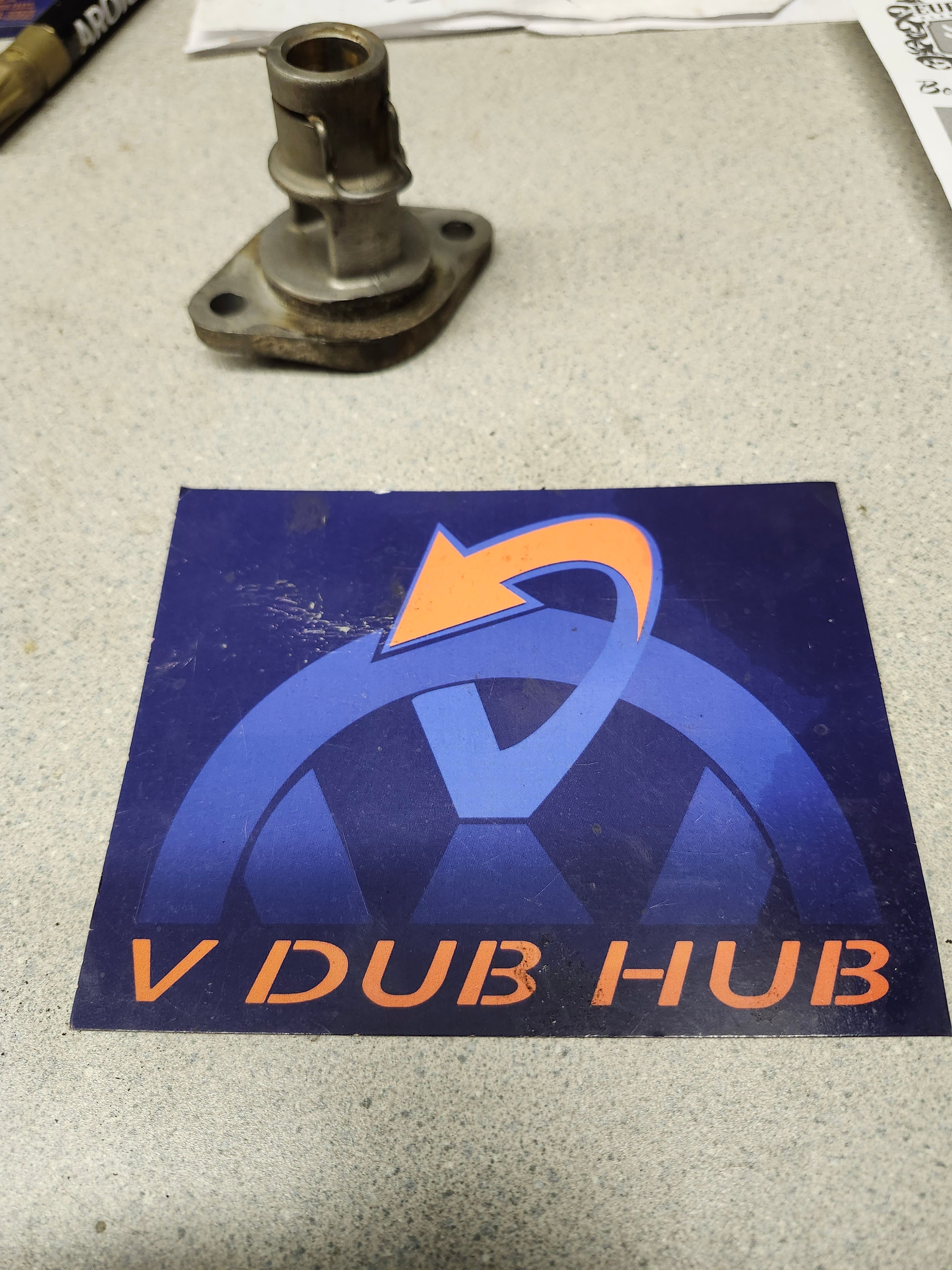 02J bottom shift tower holder, clip – V DUB HUB