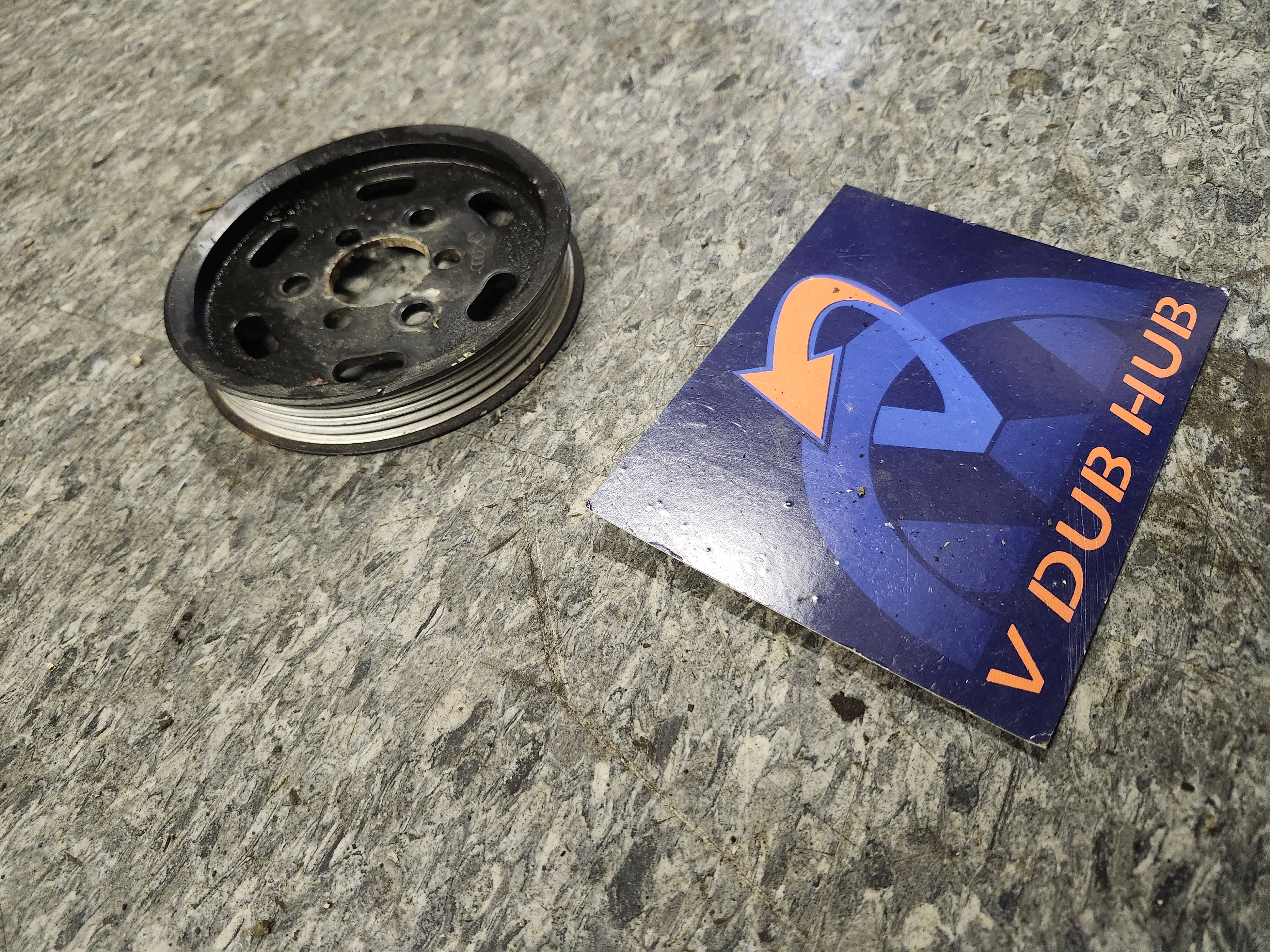 Bhw powersteering pulley – V DUB HUB