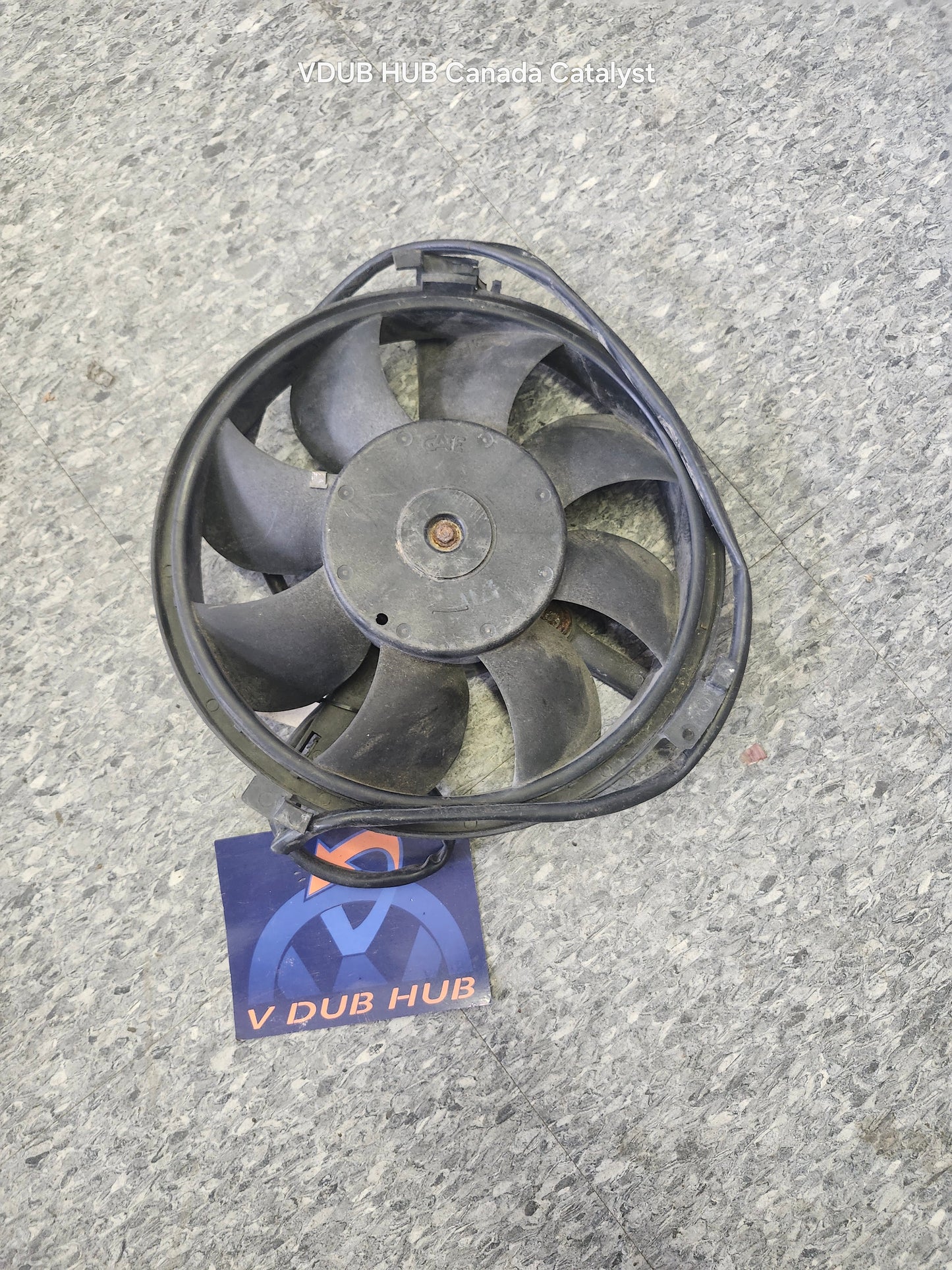 B5.5 RAD FAN – V DUB HUB