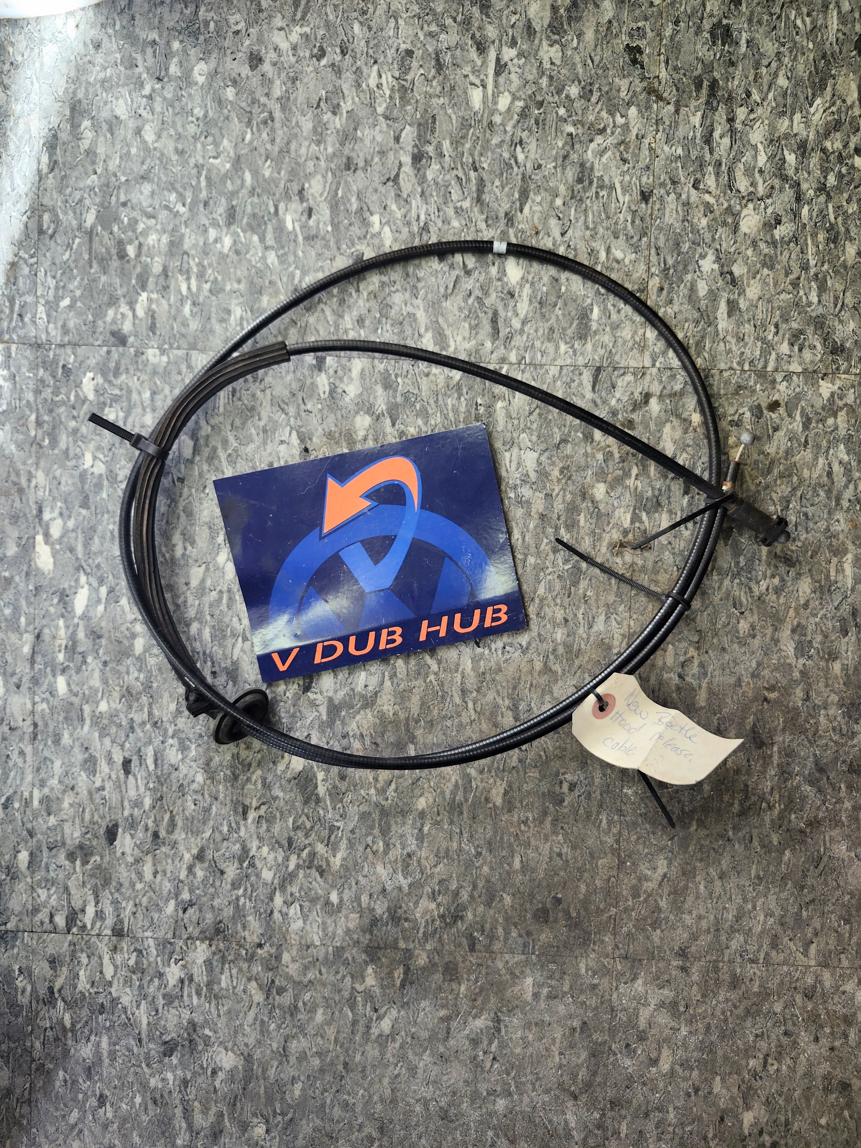 NEW BEETLE Hood Release Cable 1C1823531C – V DUB HUB