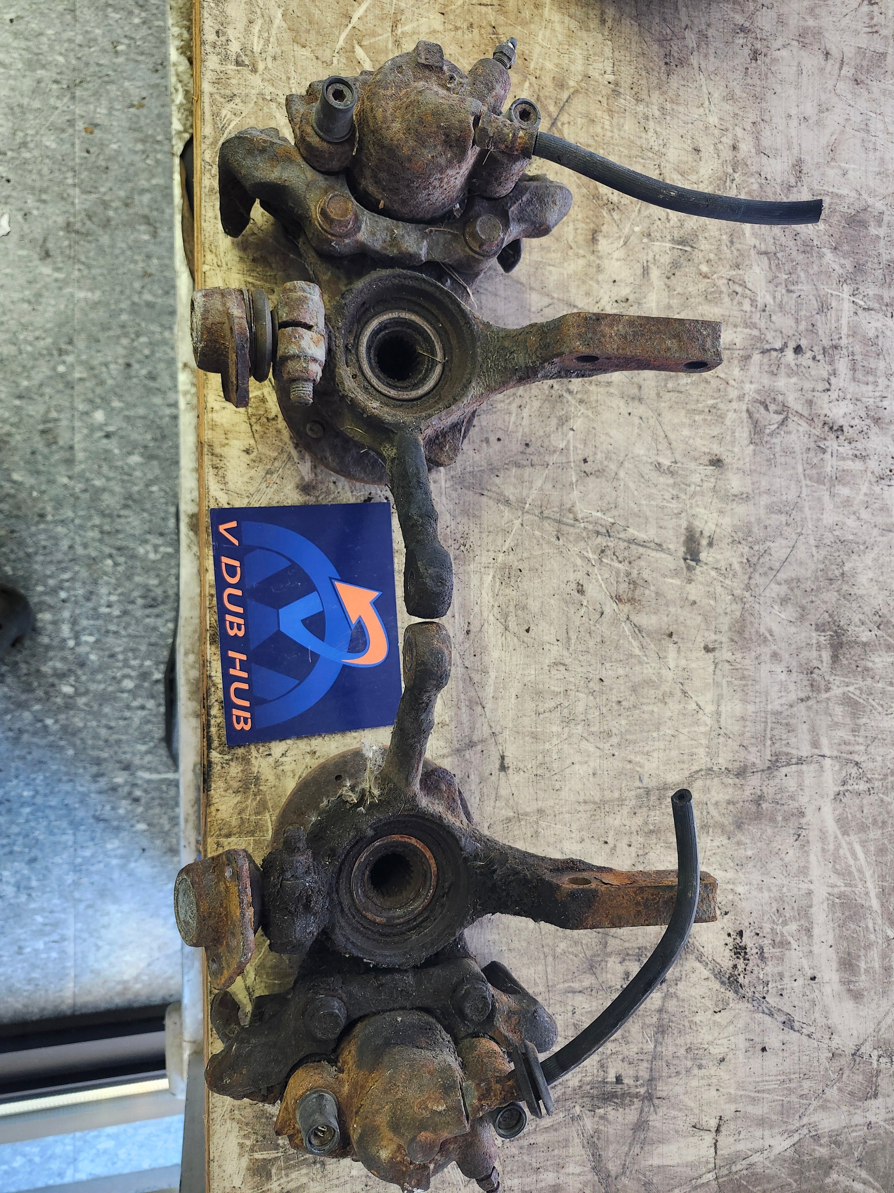Mk3 spindles / calipers – V DUB HUB