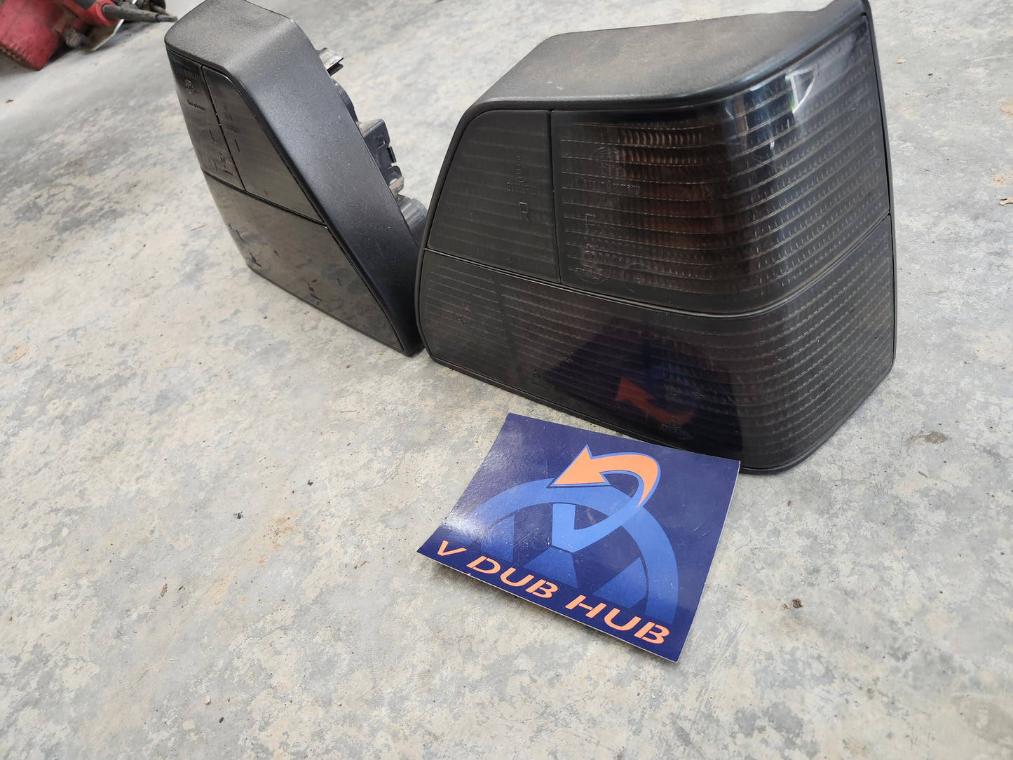 Mk2 golf gti smoked tail lights – V DUB HUB