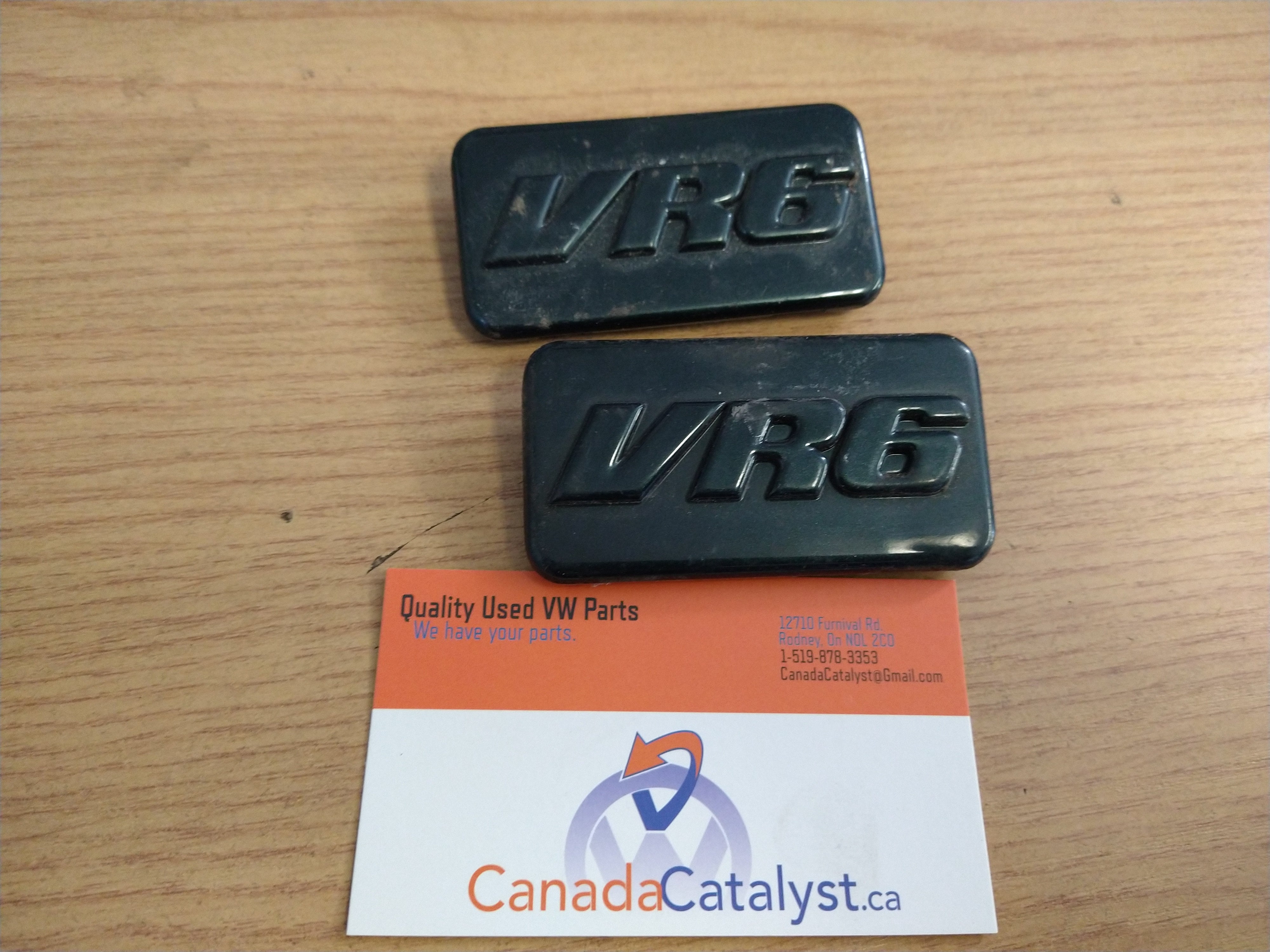 B3 VR6 Badges SET – V DUB HUB