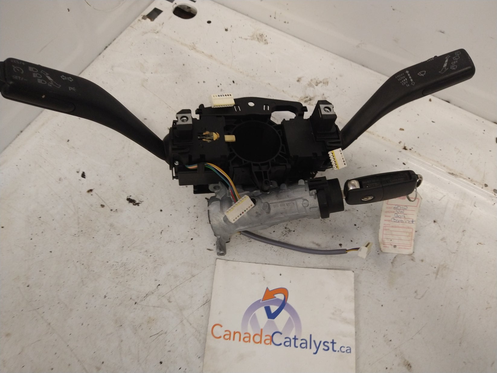 MK5 Ignition Switch And Steering Combination ASSEMBLY – V DUB HUB