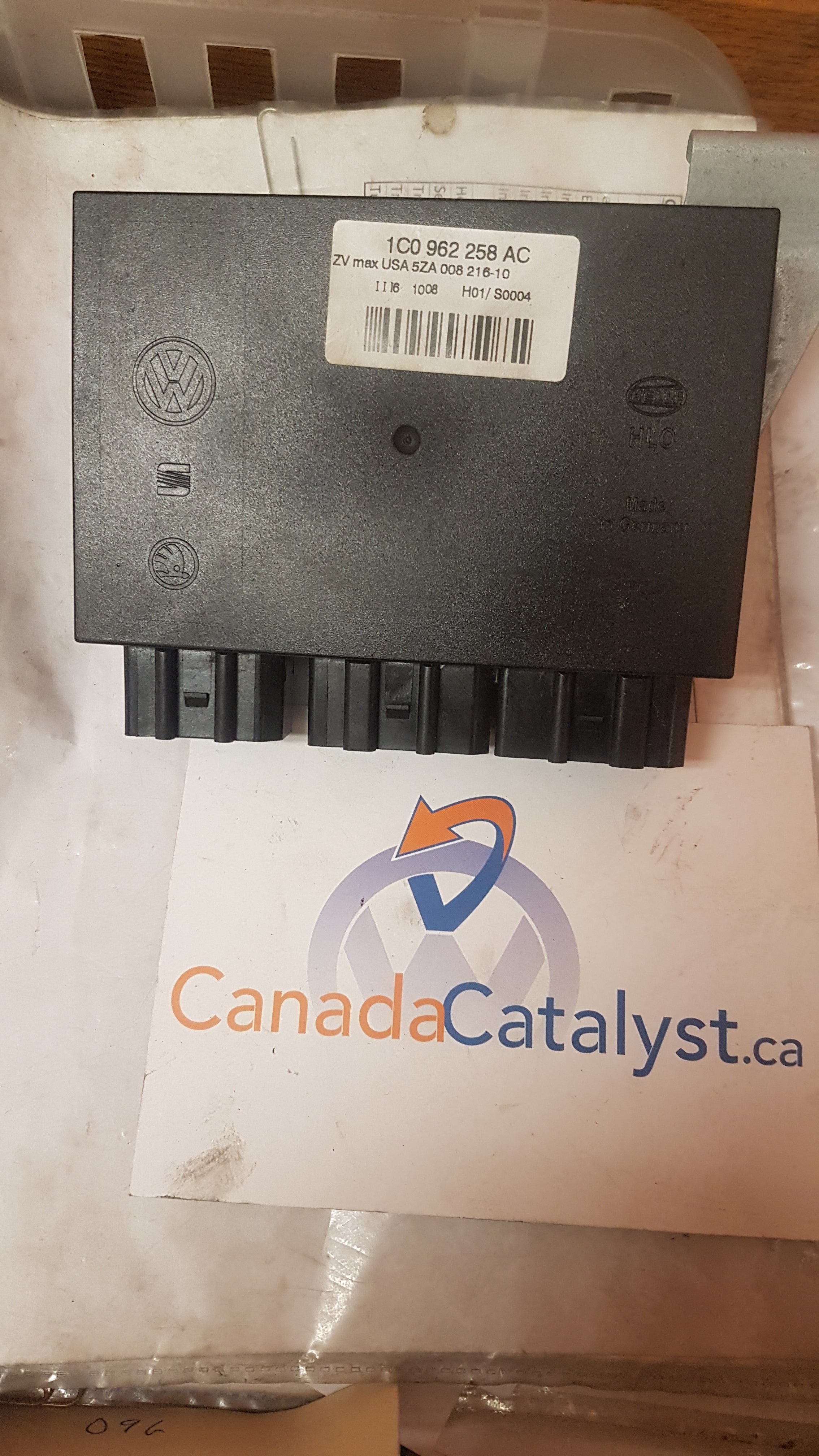 MK4 3 Plug Comfort Control MODULE 1C0962258AC – V DUB HUB