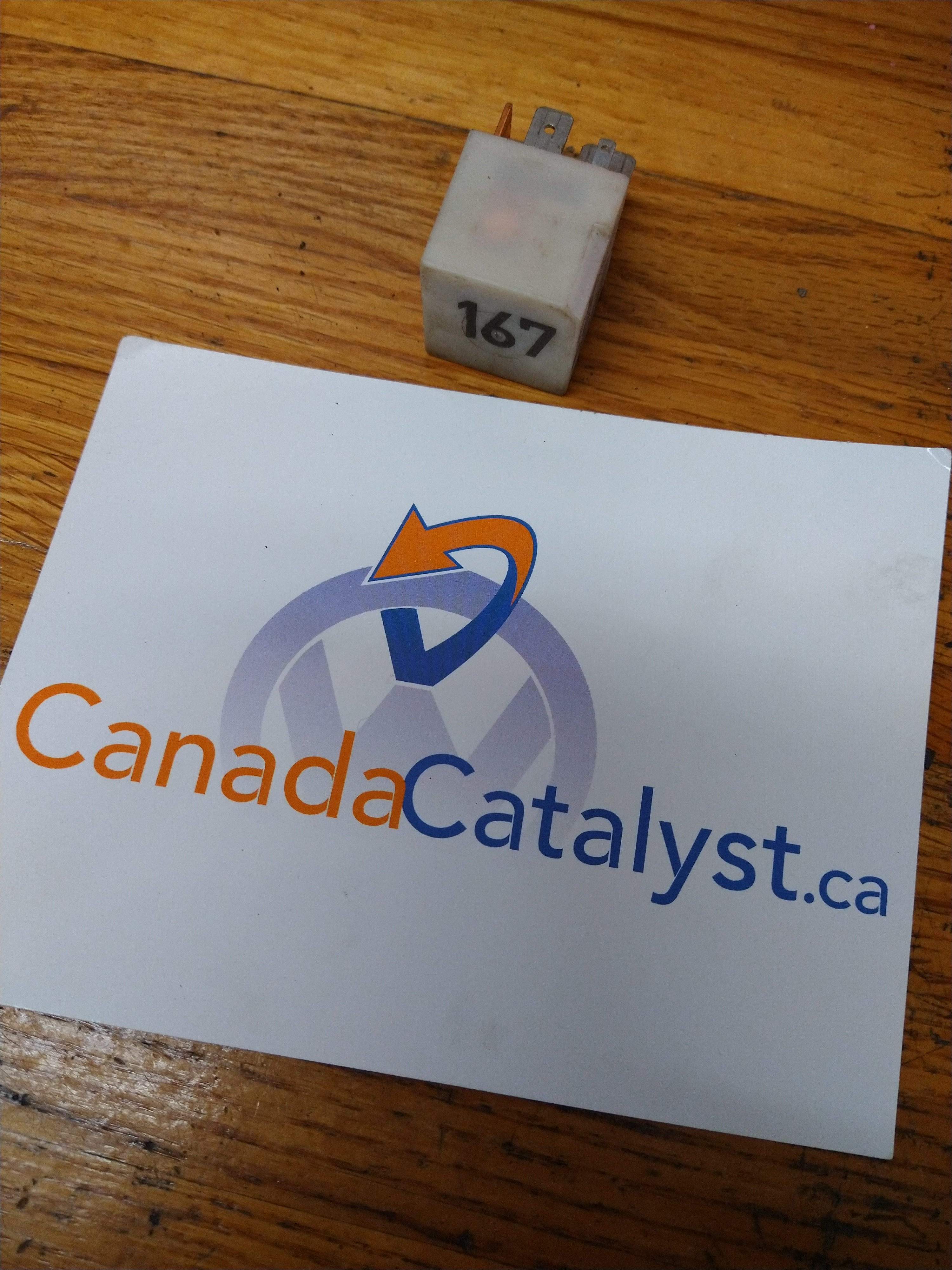 RELAY #167 -191906383C – V DUB HUB